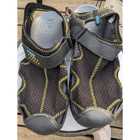 CROCS | Shoes | Crocs Mens Us Size 8 Swiftwater Fisherman Deck Shoe ...